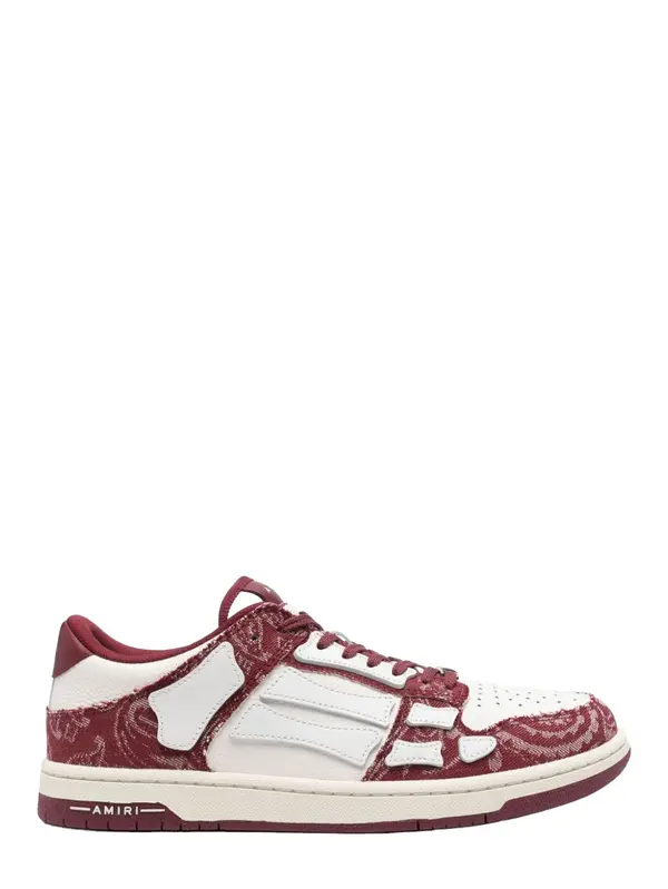 Amiri Skel Low Top Sneakers - Red