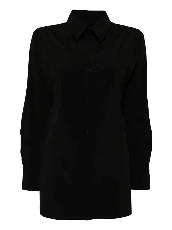 Yohji Yamamoto Asymmetric Shirt - Black