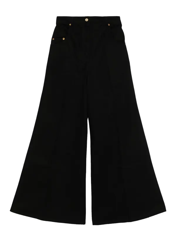Nina Ricci Wide-leg Jeans - Black