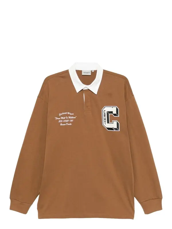 Carhartt Work In Progress Ducks Polo Shirt - Brown
