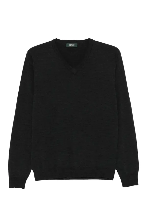 ZANONE Fine-knit Jumper - Grey
