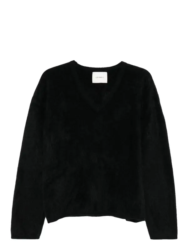 LISA YANG Margareta Cashmere Sweater - Black