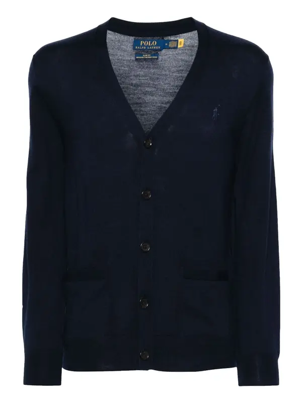 Polo Ralph Lauren Wool Cardigan - Blue