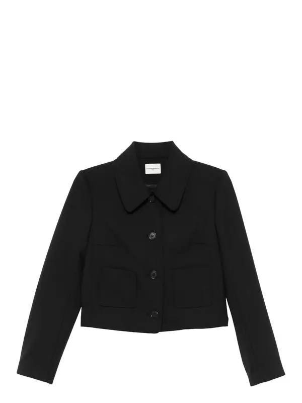 Claudie Pierlot Twill Box Jacket - Black
