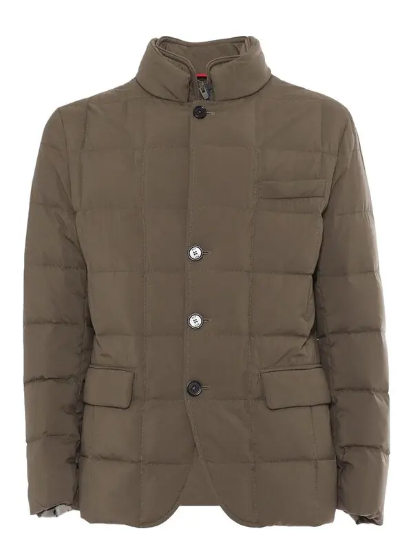 FAY Short Down Jacket - Green