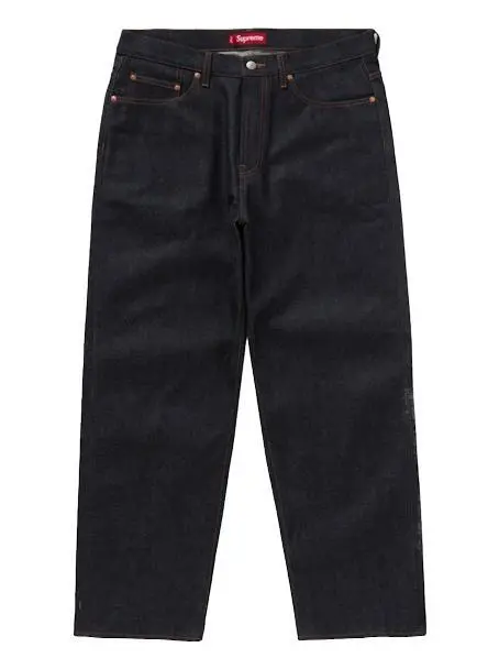 Supreme Rigid Baggy Selvedge Jean - Rigid Indigo