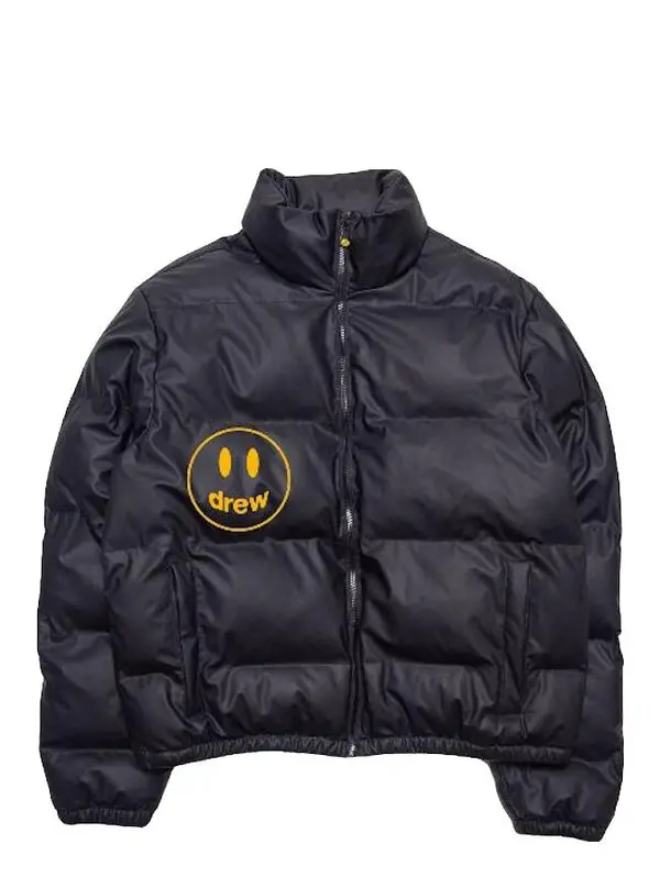 Drew House Mascot Puffer Jacket - Black