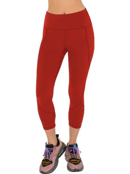 REBODY Power Up Silkiflex Leggings 21.5 - Mars Red