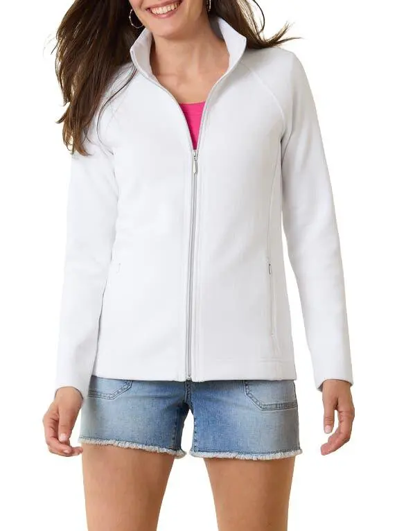 Tommy Bahama Aruba Zip Jacket - White