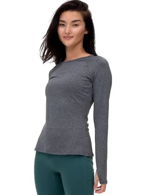 REBODY Citizen Compression Top - Heather Grey