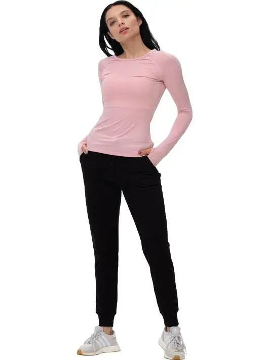 REBODY Citizen Compression Top - Mauve Pink