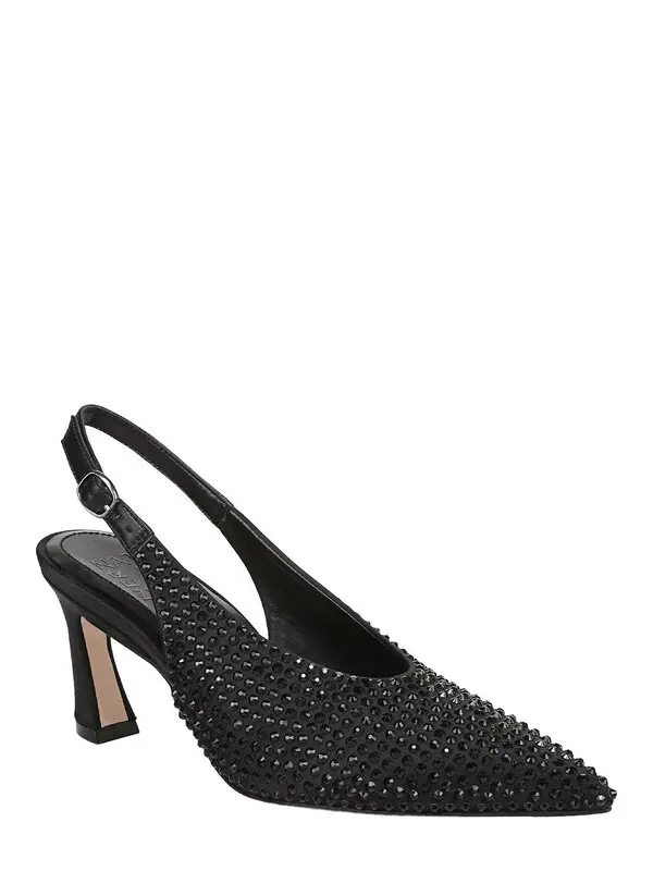 27 EDIT NATURALIZER Elaine Slingback Pumps - Black Sparkle