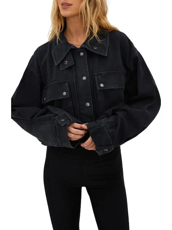 Beach Riot Isola Oversized Jacket - Ink