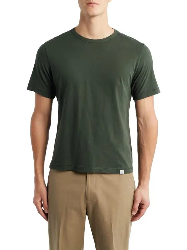 MERZ B. SCHWANEN Pimatee01 Organic Cotton Tee - Forest