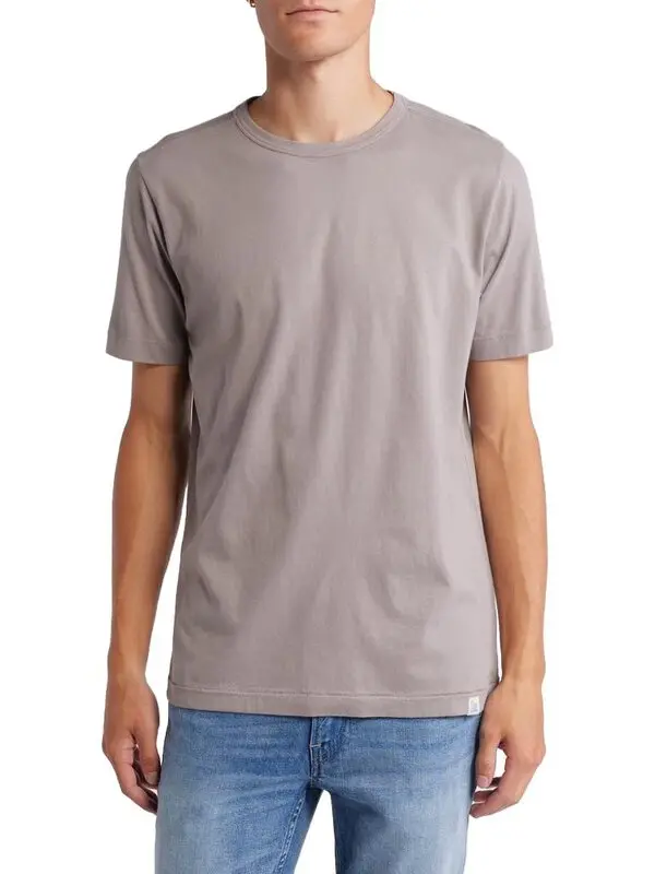 MERZ B. SCHWANEN Pimatee01 Organic Cotton Tee - Grey Melange