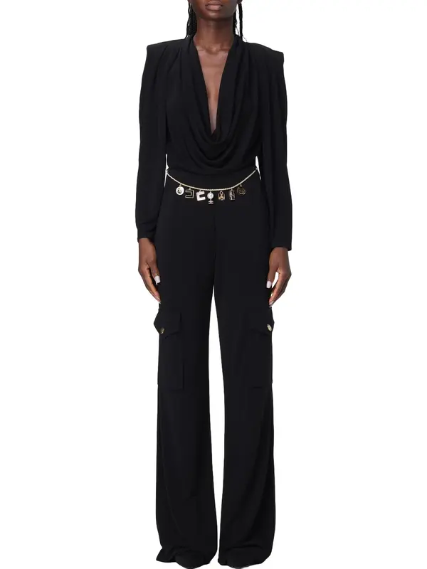 Elisabetta Franchi Trousers - Black