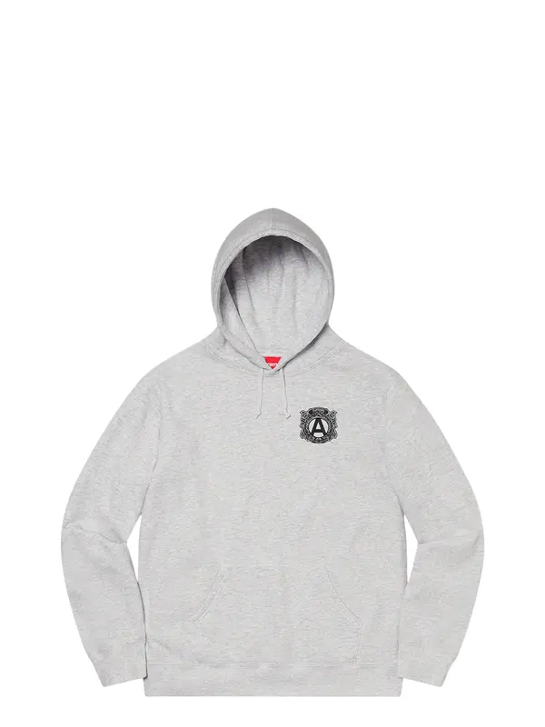 Supreme Anti Hooded Sweatshirt - Grey
