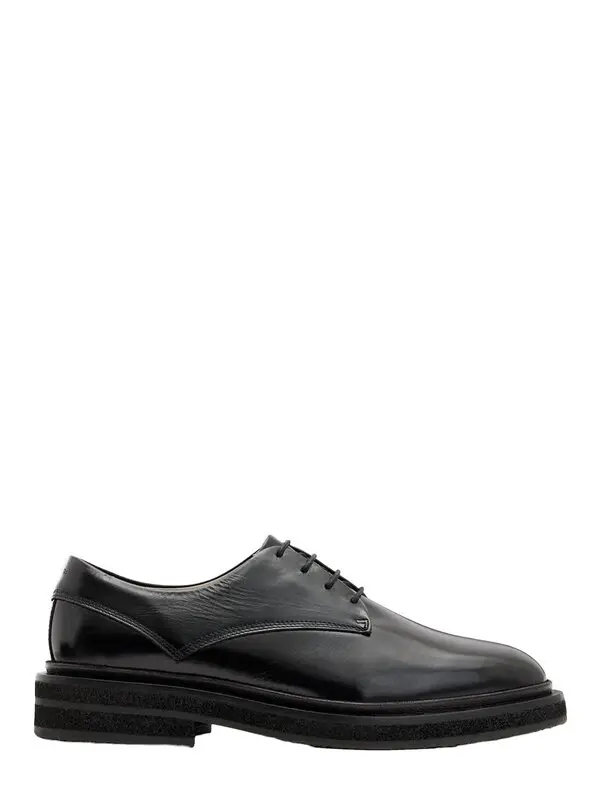 ALLSAINTS Escher Leather Derby Shoes - Black