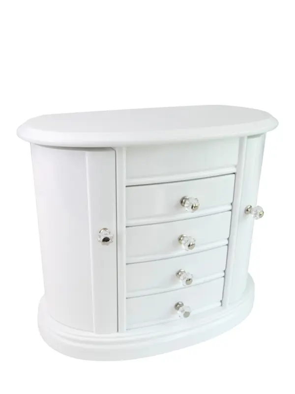 MELE & CO Heloise Jewelry Box - White