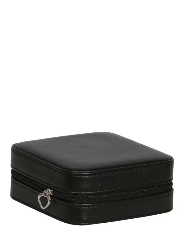 MELE & CO Dana Faux Leather Jewelry Box - Black