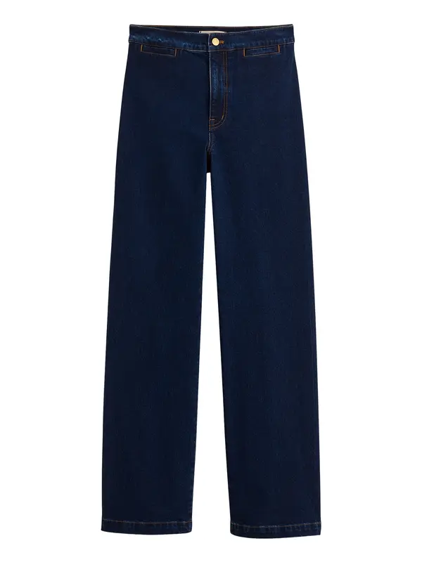 Madewell The Emmett Wide-leg Jean - Leffers Wash