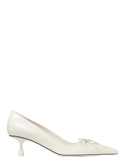 JIMMY CHOO Scarlett 50 Leather Courts - Latte