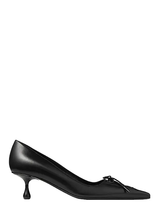 JIMMY CHOO Scarlett 50 Leather Courts - Black