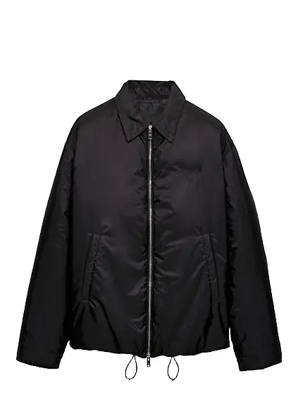 Prada Re-nylon Padded Polyamide Jacket - Black