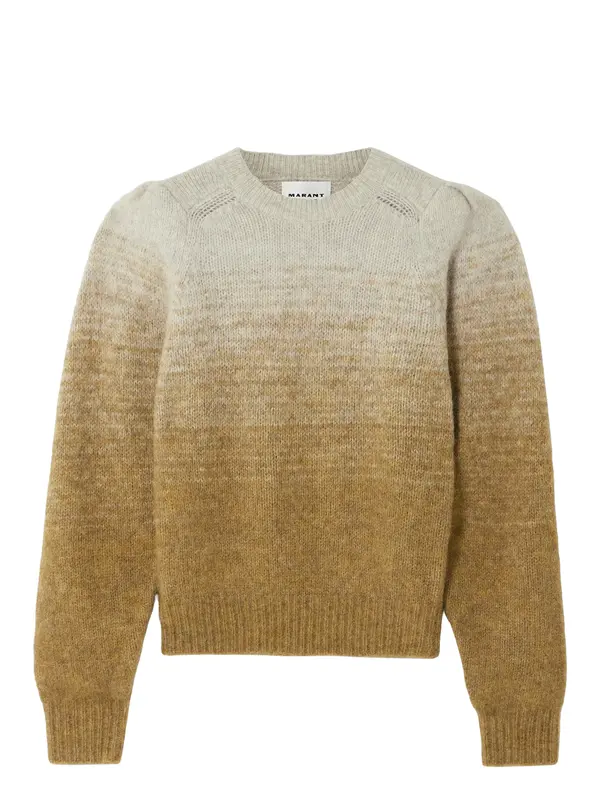 MARANT ETOILE Peyton Ombré Sweater - Brown