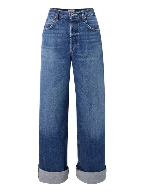 Citizens Of Humanity Ayla Baggy High-rise Jeans - Blue