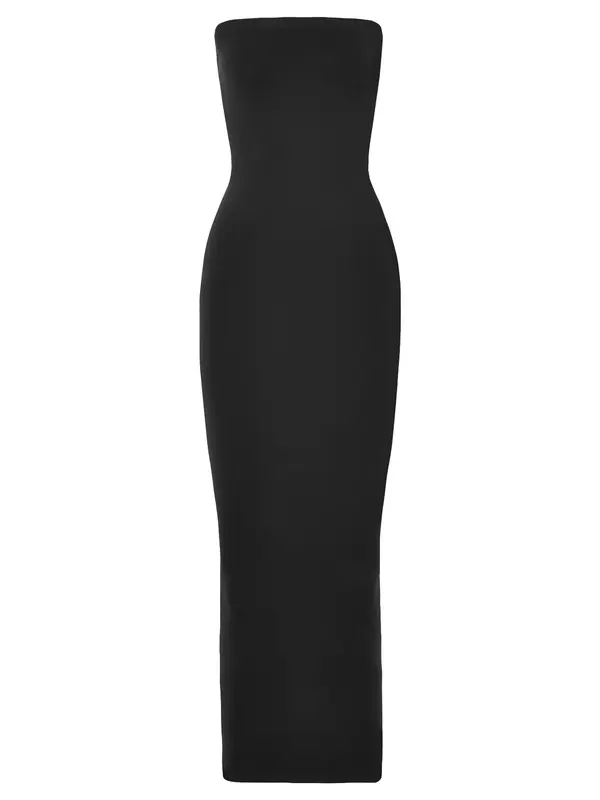 Wolford Fatal Strapless Maxi Dress - Black