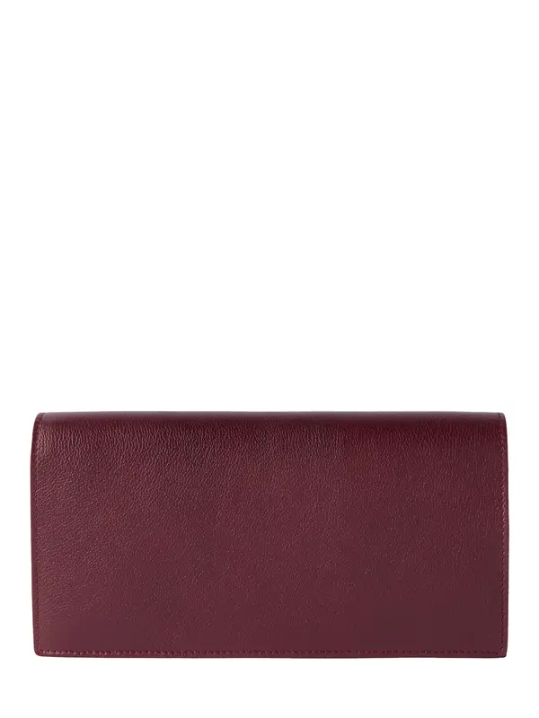 METIER Textured-leather Pouch - Red
