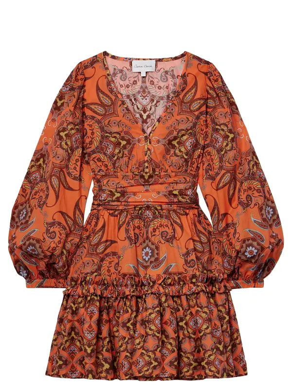 Cara Cara Harper Tiered Mini Dress - Multi