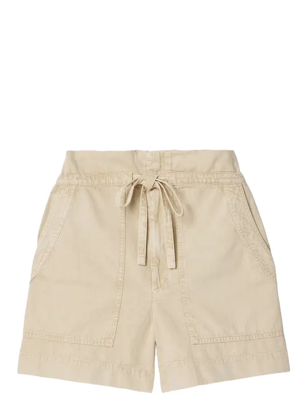 MARANT ETOILE Ipolyte Denim Shorts - Neutrals