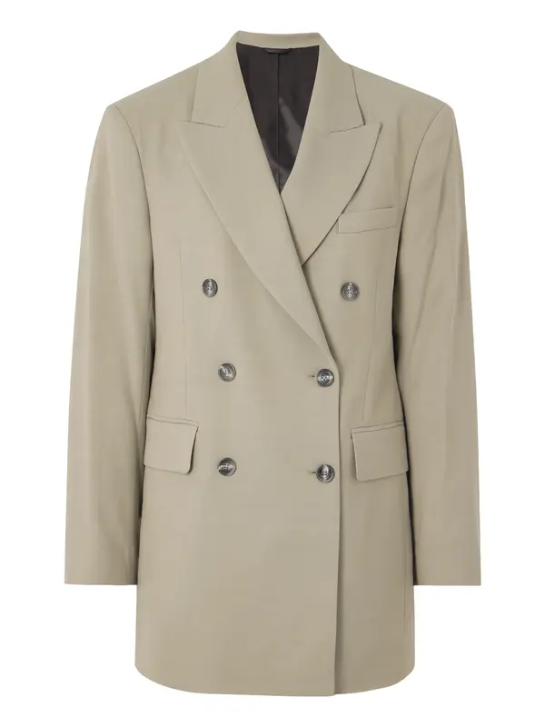 Acne Studios Double-breasted Blazer - Gray