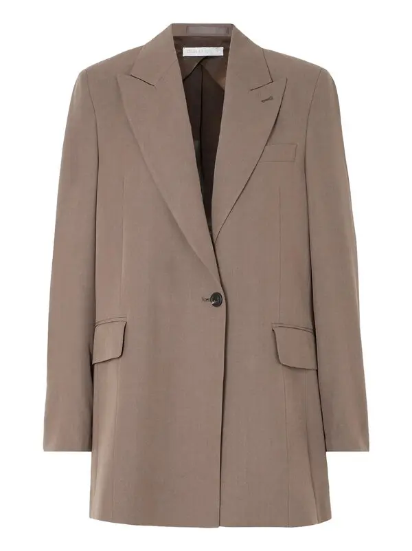 Our Legacy Manta Tencel™ Lyocell And Wool-blend Blazer - Brown