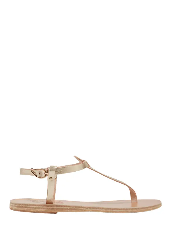 ANCIENT GREEK SANDALS Lito Metallic Leather Sandals - Gold