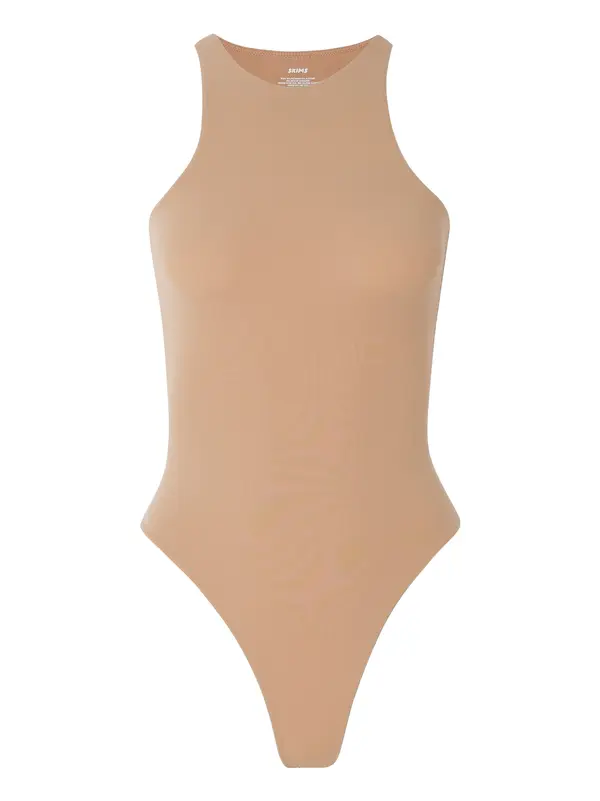 SKIMS Fits Everybody High Neck Bodysuit - Neutrals