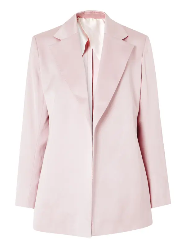 Sasuphi Bea Silk-blend Blazer - Pink