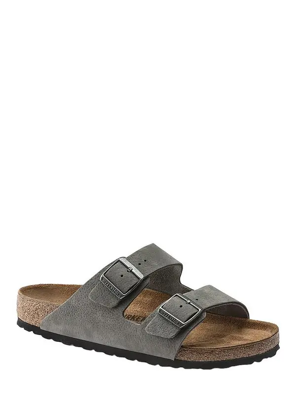 BIRKENSTOCK Arizona Slide Sandals - Gray