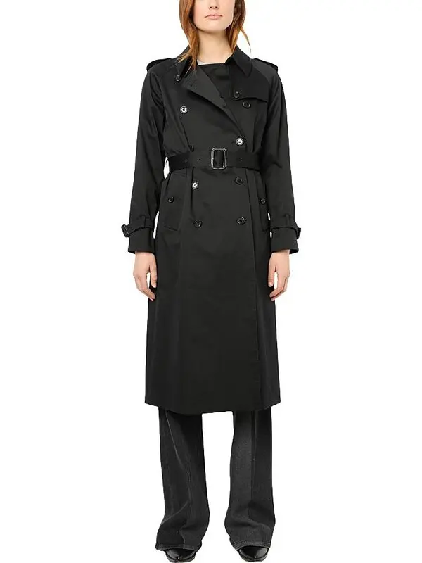 Gerard Darel Serge Trench Coat - Black