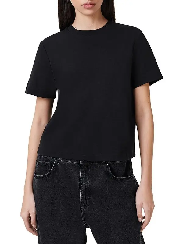 ALLSAINTS Lisa Cotton Tee - Black