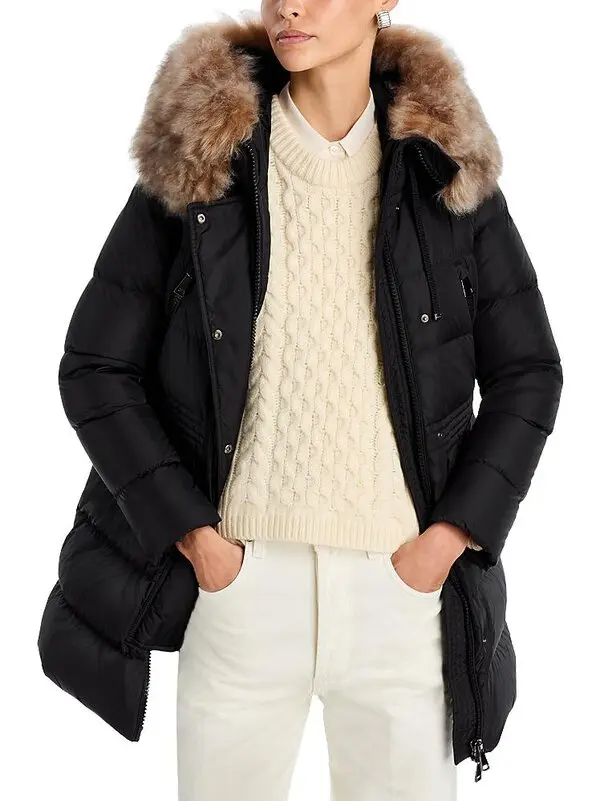 Moncler Aphroti Hooded Down Parka - Black