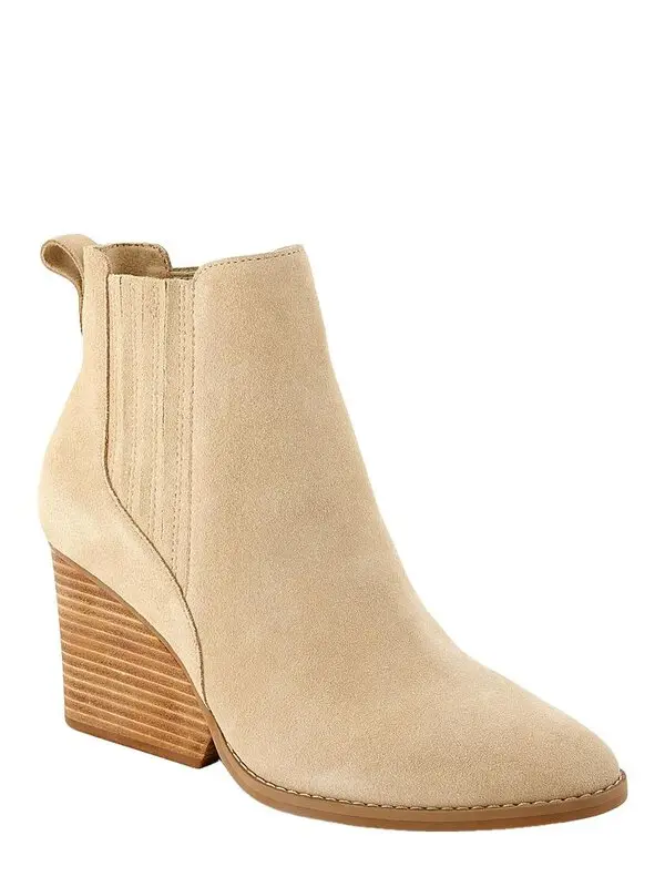 Toms Noa Wedge Chelsea Booties - Natural