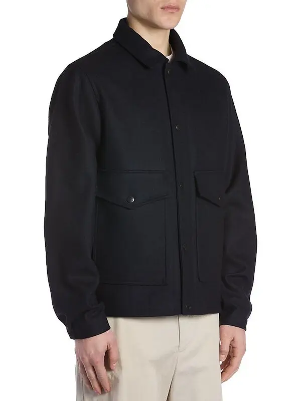Moncler Fredarola Shirt Jacket - Dark Blue