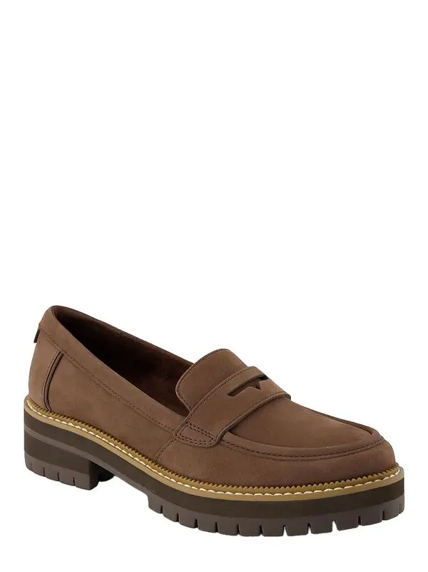 Toms Cara Loafers - Dark Brown