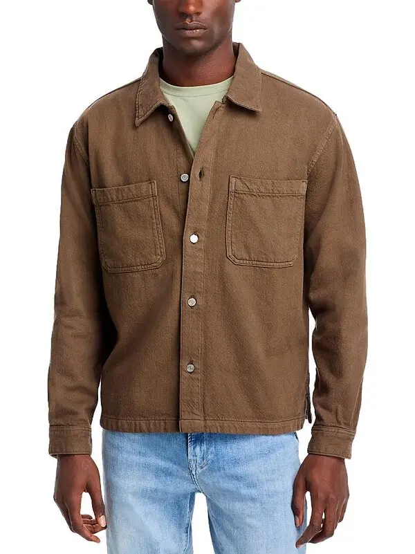 FRAME Shirt Jacket - Soft Mocha