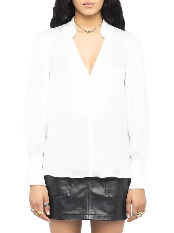 Zadig&Voltaire Tinous Satin Shirt - Judo