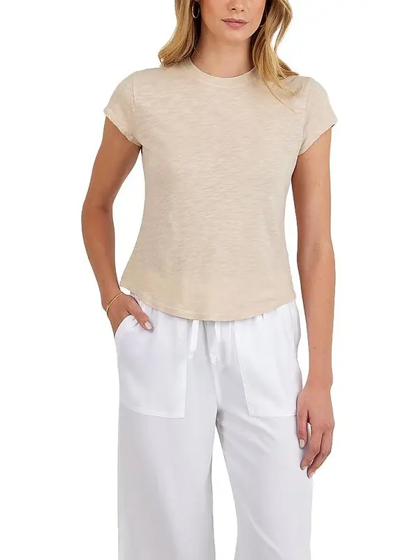 Bella Dahl Baby Crewneck Tee - Linen Sand