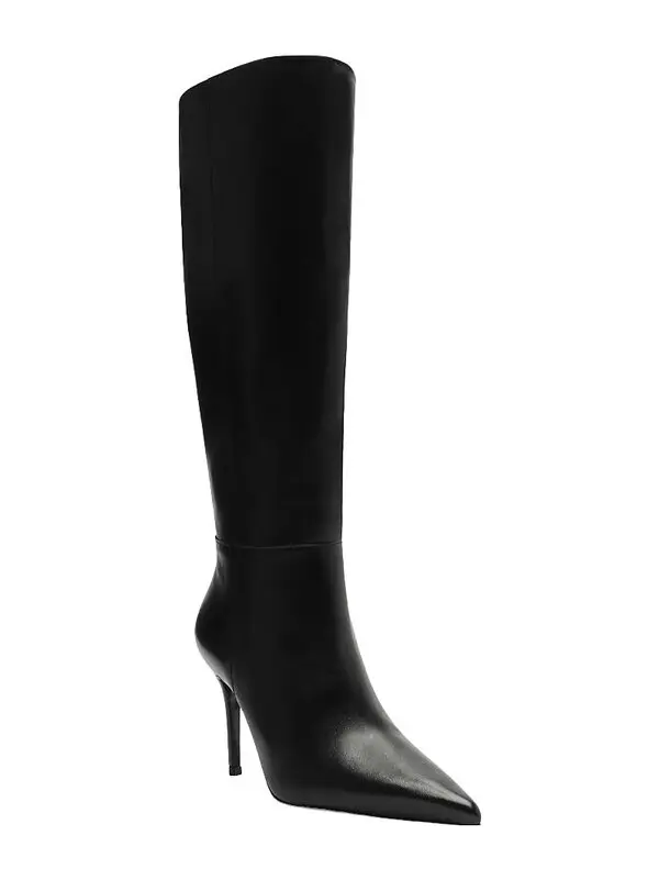 Schutz Mikki Up Boots - Black